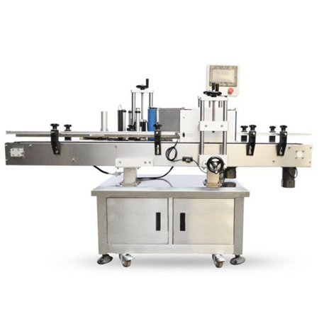 Round Bottle Labelling Machine with bottle clipper - Perfect Labelling ...